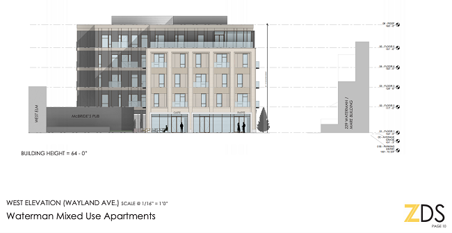 New apartment building proposed for Wayland Square