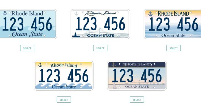 'Blue Wave' or Newport Bridge? State unveils R.I. license plate design ...