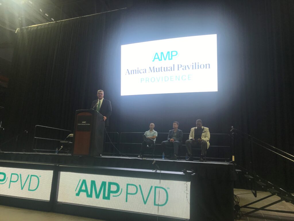 'Get AMP-ed up!': Convention Center Authority welcomes new arena name