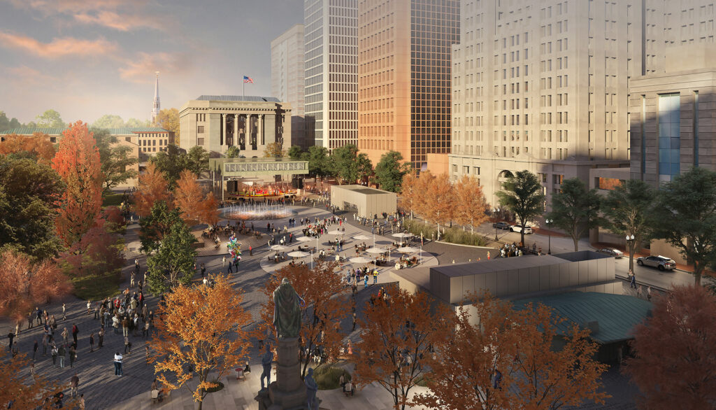 $7M Kennedy Plaza pavilion proposal puts poultry front and center