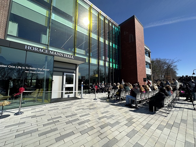 Rhode Island College unveils renovated Horace Mann Hall