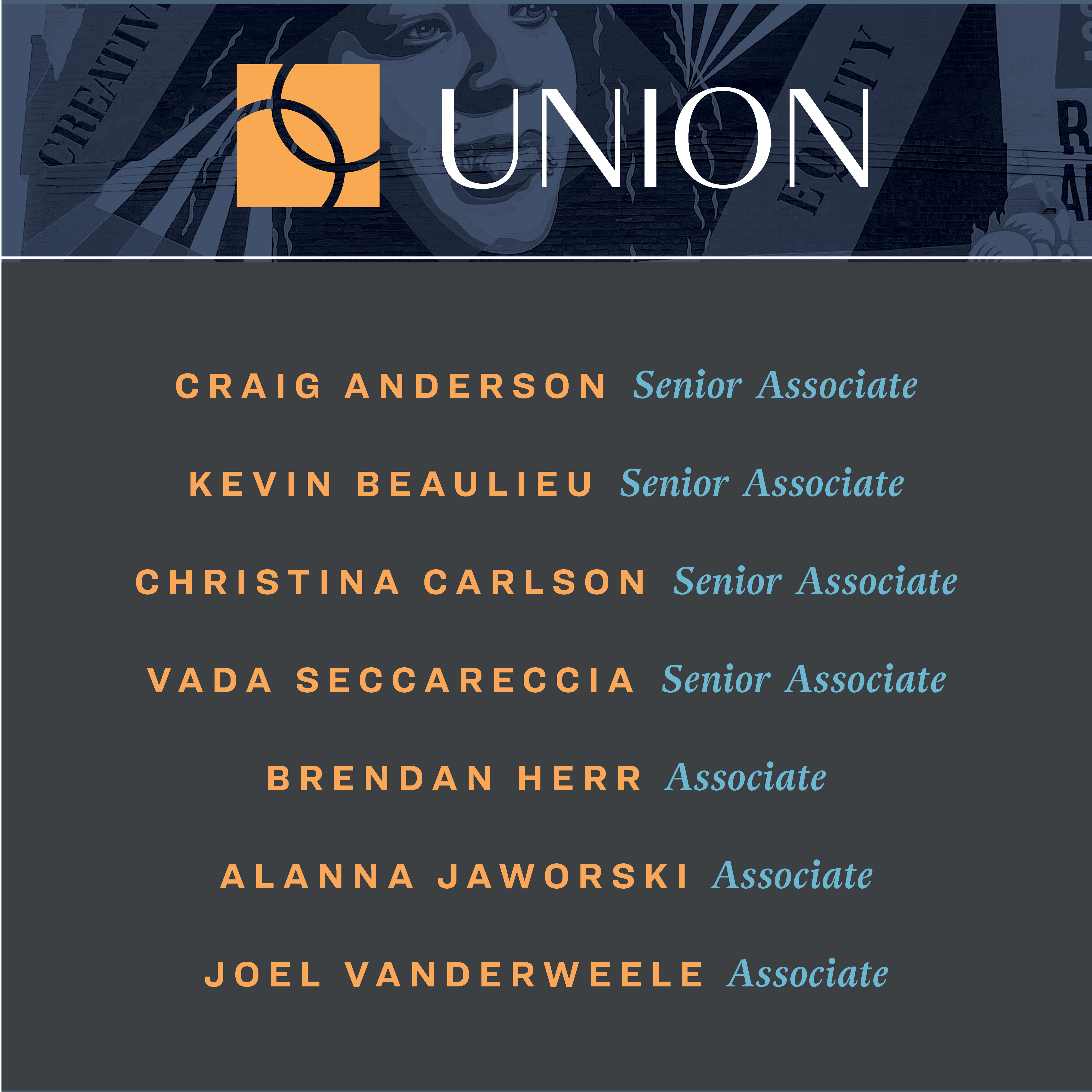 Union Studio Architecture & Community Design Announces Promotions to Senior Associate and ...