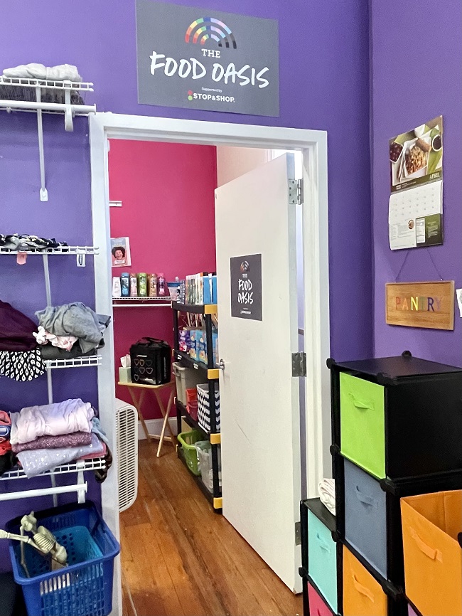 Stop & Shop, Youth Pride cut ribbon on new food pantry