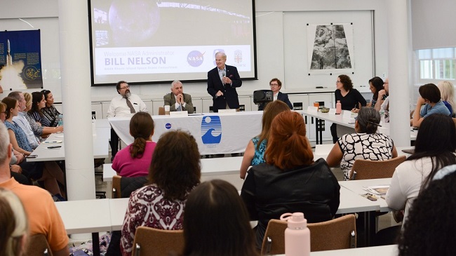 NASA executive meets with R.I. business, university innovators